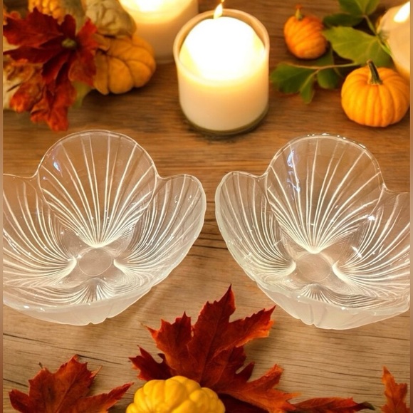 Mikasa | Dining | Mikasa Shell Frosted Bowls | Poshmark